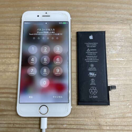 iPhone6のバッテリー交換にて坂戸市からご来店いただきました！[東松山セキチュー店]